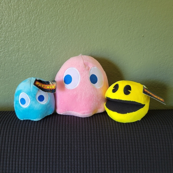 toy factory | Toys | Pac Man Stuffed Set | Poshmark